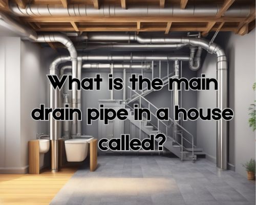 What is the main drain pipe in a house called? Know It Now.